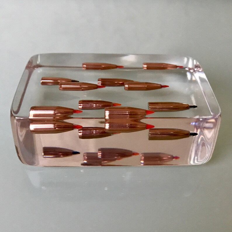 Desktop Bullet Paperweight - "the Matrix" - 5.56mm/.223 Caliber - AR15 ...