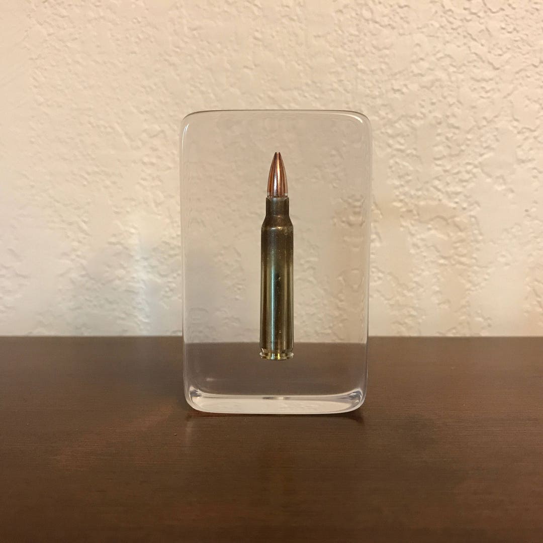 Bullet Paperweight - U.S. Mil-spec 5.56mm - A Must Have for Any Gun ...