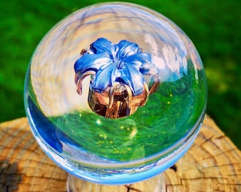 9mm Federal HST micro 150 Grain Bullet Encased in Resin Sphere Clear ...