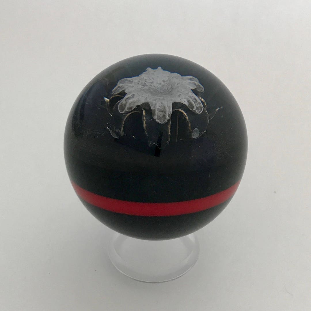 Thin Red Line Bullet Sphere - 9mm Black Talon or Multiple Other Bullet ...