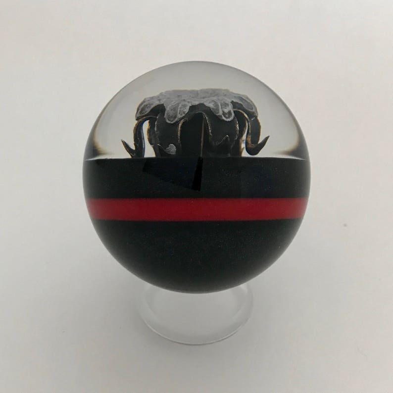 Thin Red Line Bullet Sphere 9mm Black Talon or Multiple - Etsy