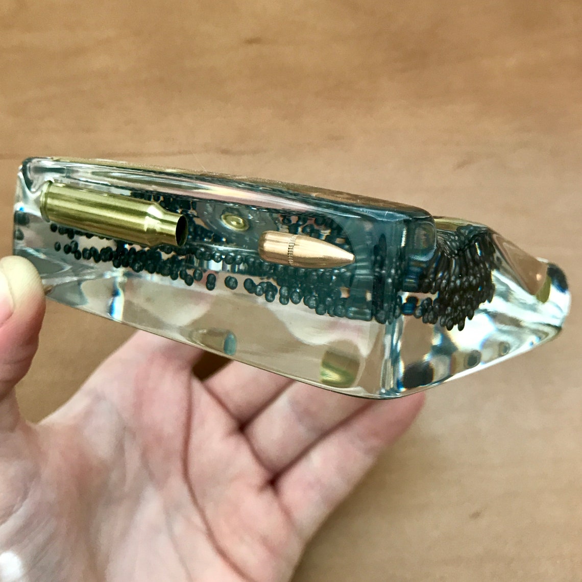 3 Gun Competition Themed Bullet Business Card/pen Holder - 9mm, .223 ...