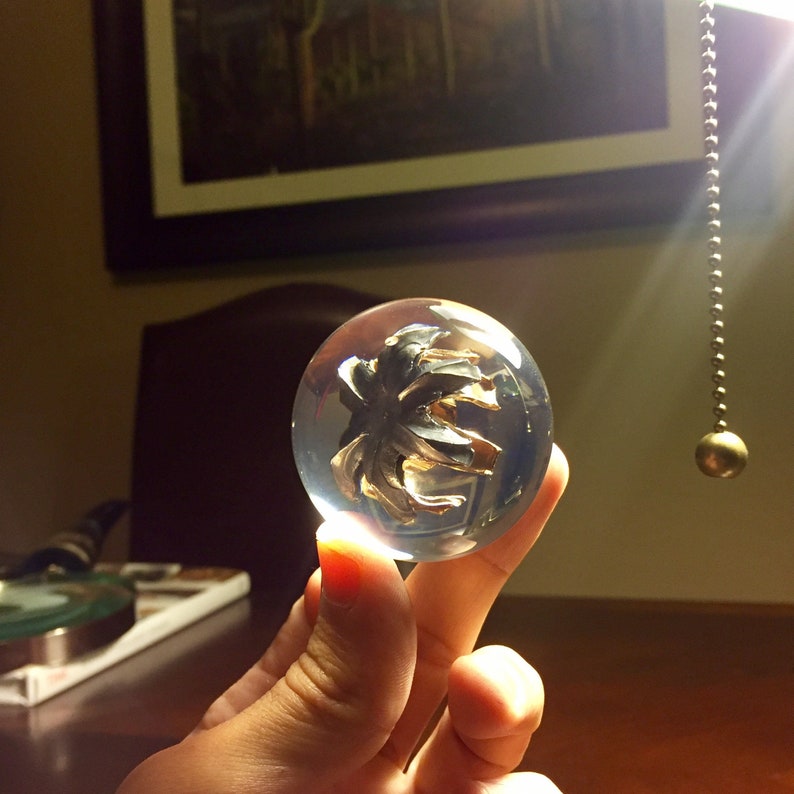 Federal .45ACP HST 230 Grain Bullet - Encased in Resin Sphere - Clear ...