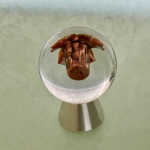 44 Magnum Corbon DPX 225 Grain Bullet Encased in Resin Sphere Clear ...