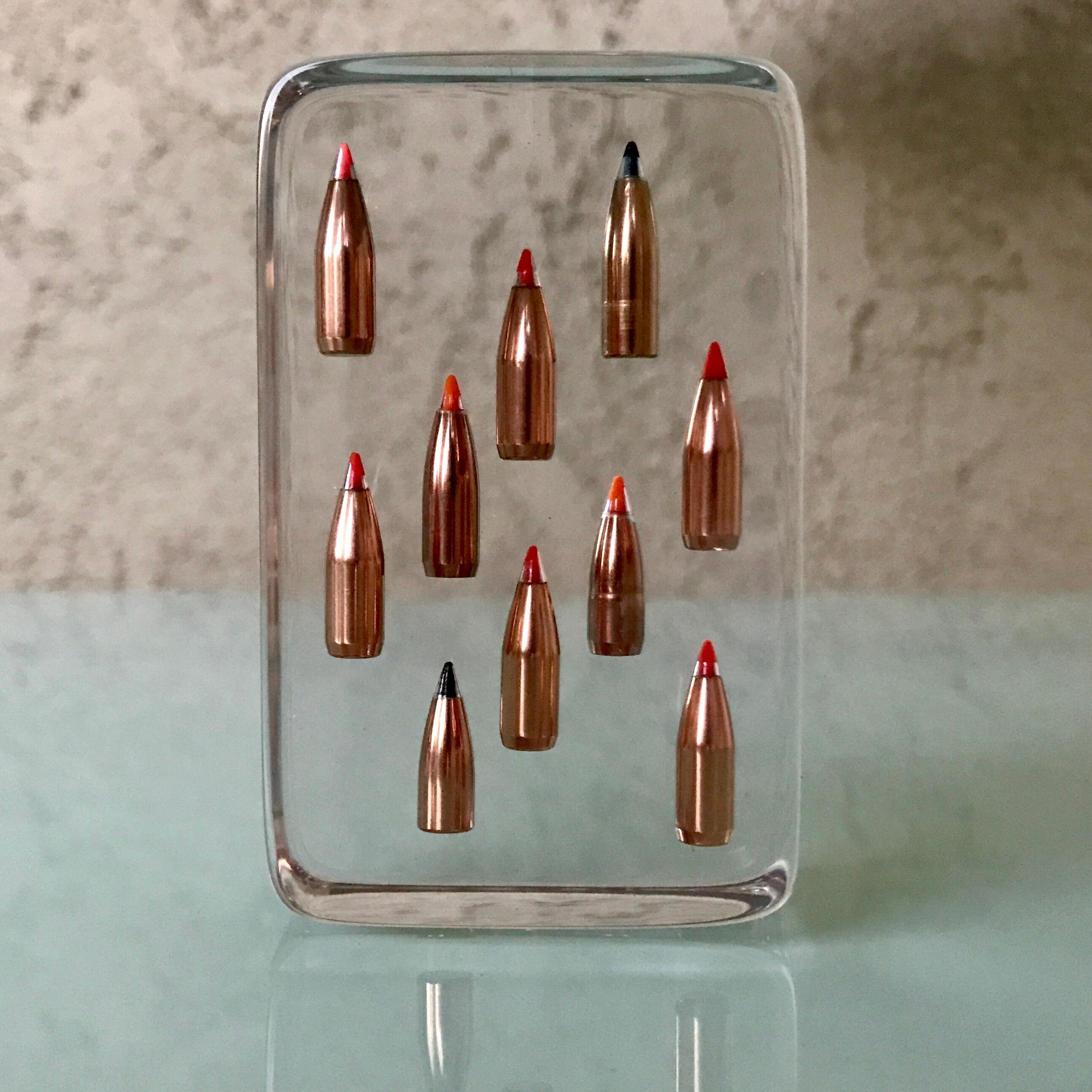 Desktop Bullet Paperweight - "the Matrix" - 5.56mm/.223 Caliber - AR15 ...
