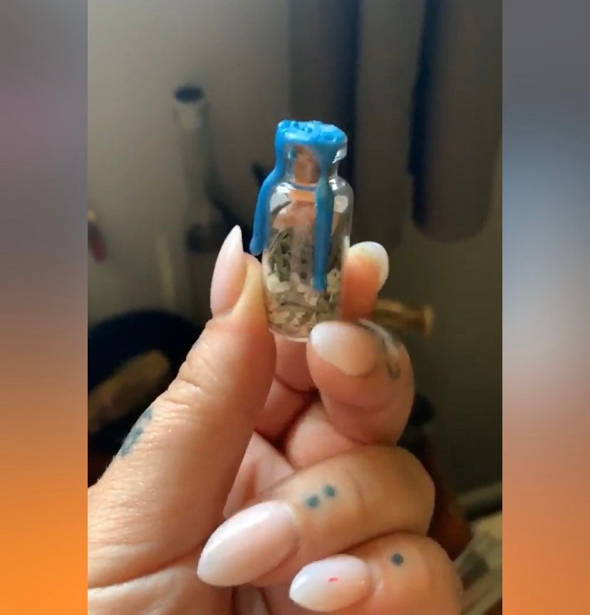 Custom Mini Spell Jar, Handmade, Michigan Made, Personalized, Crystals ...