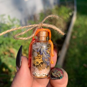 Custom Mini Spell Jar, Handmade, Michigan Made, Personalized, Crystals ...