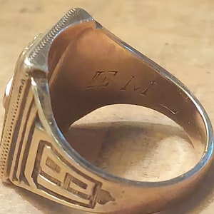 Balfour 1936 Goldflex Vintage Class Ring - Etsy