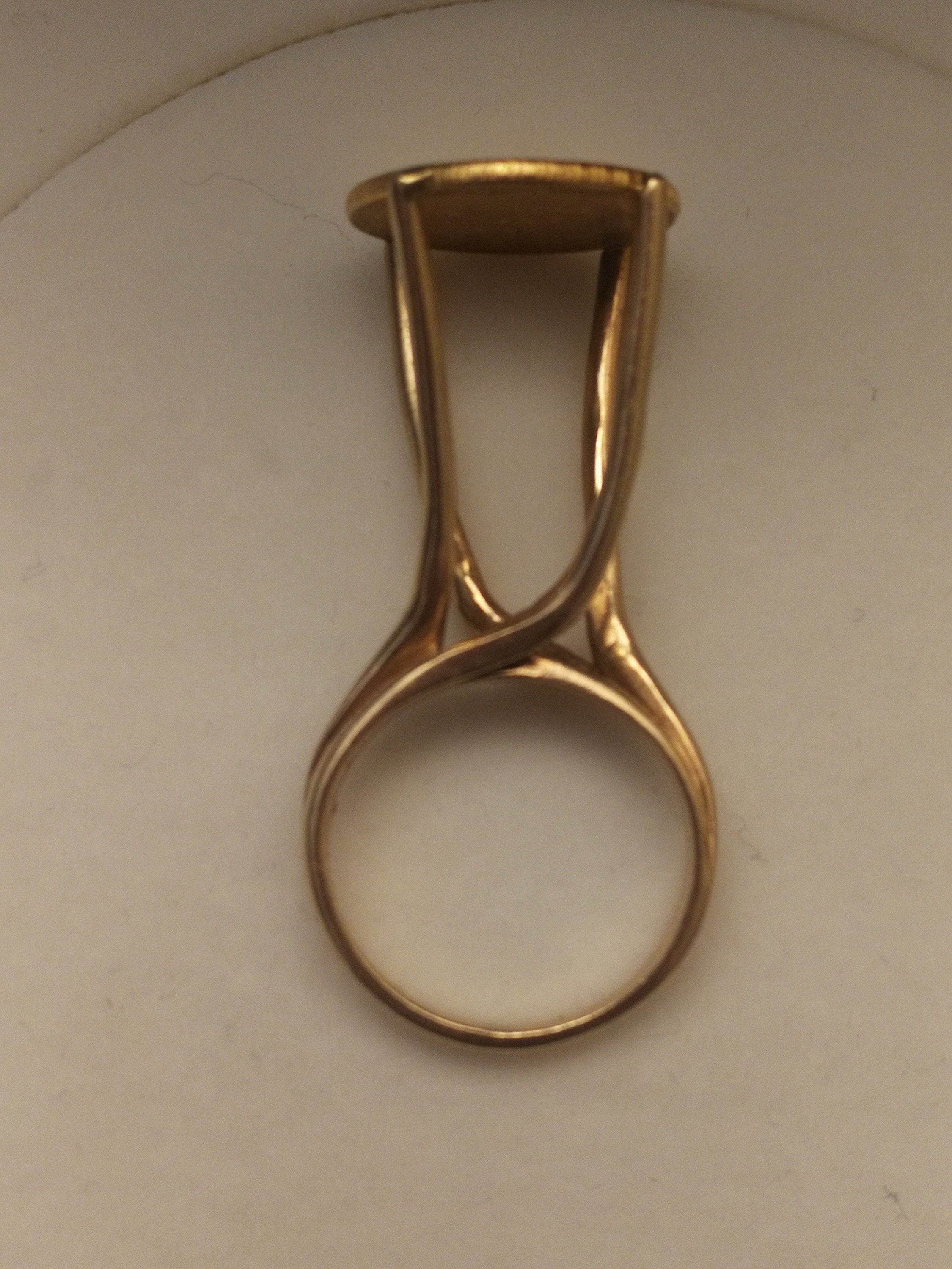 Mexican Gold Bullion Dos Peso Ring - Etsy