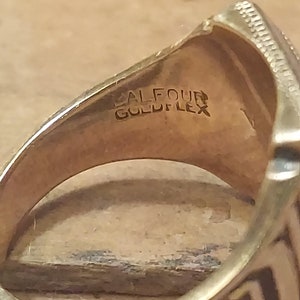 Balfour 1936 Goldflex Vintage Class Ring - Etsy
