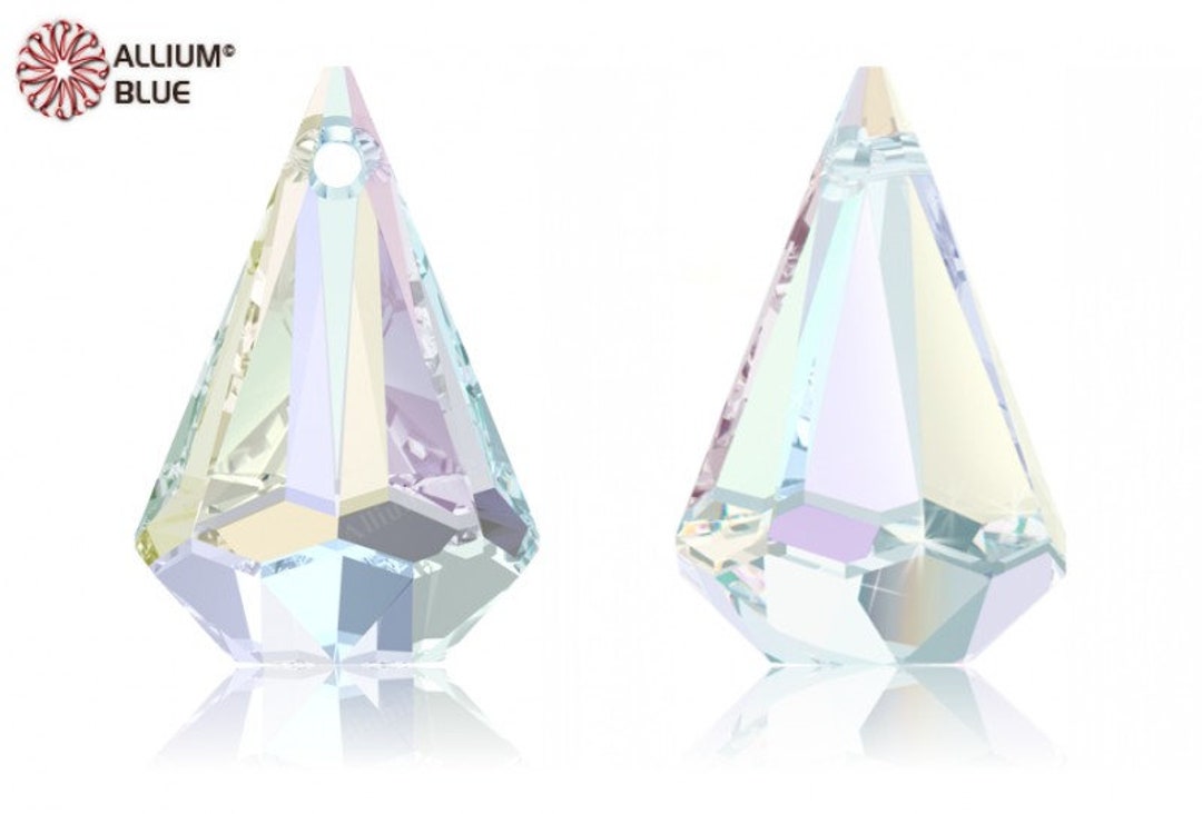 Swarovski 6022 - XIRIUS Raindrop Crystal Pendant - Etsy