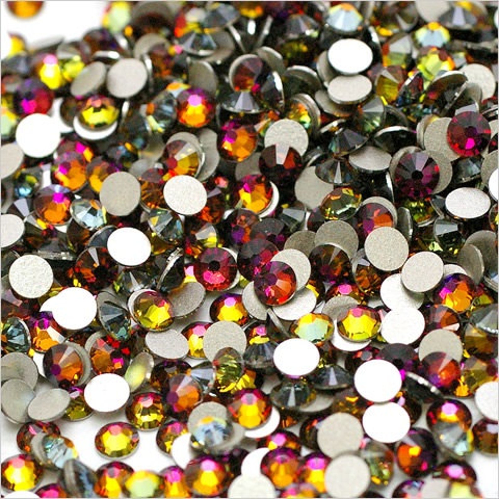 Crystal Volcano 001VOL Swarovski 2058 Xilion/ New 2088 - Etsy