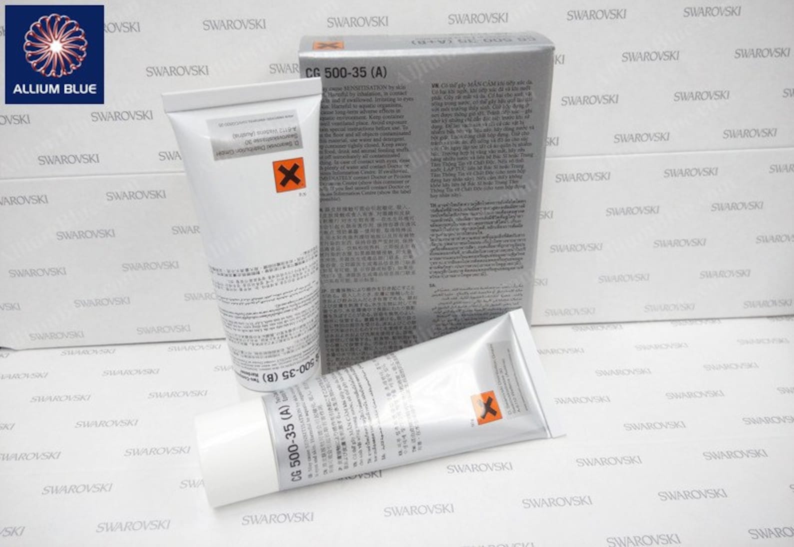 Swarovski Two Component Epoxy Resin Glue A+B Adhesive (CG 500-35) 2x25g ...