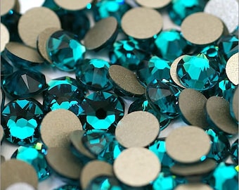 Blue Zircon 229 Swarovski 2088 XIRIUS 34ss Crystal Flatback No-hotfix ...