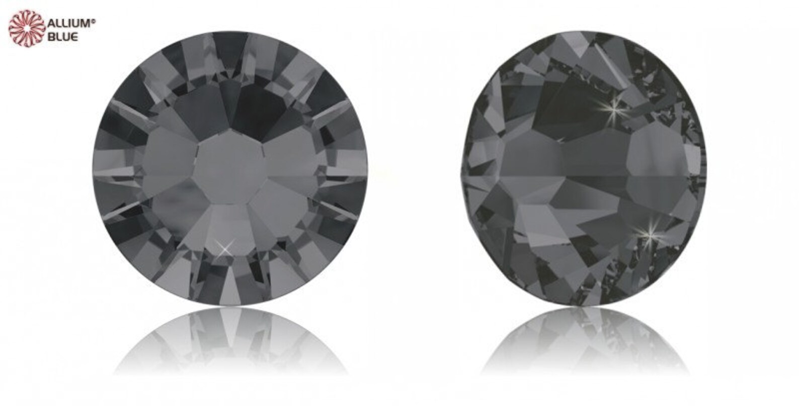 Crystal Silver Night (001SINI) Swarovski 2058 Xilion/ New 2088 Xirius ...