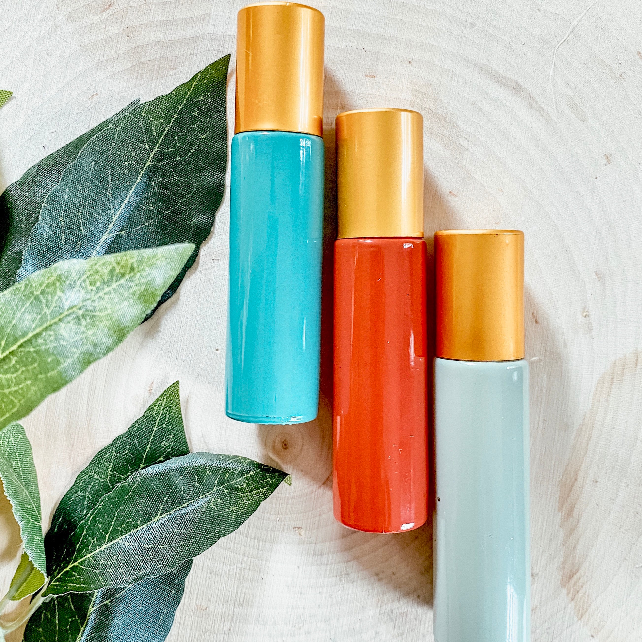 Boho Vibes 10 Ml Glass Essential Oil Roller Bottles | Set of 3 - Etsy