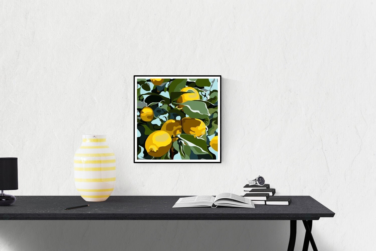 Lemon Tree Digital Print | Lemon Art | Kitchen Decor - Etsy UK