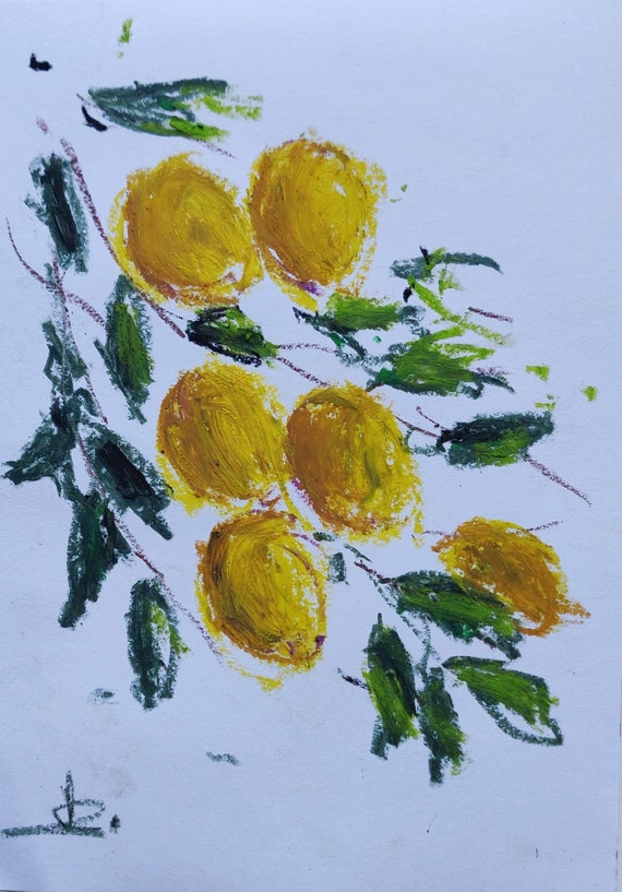 Lemon Tree Drawing