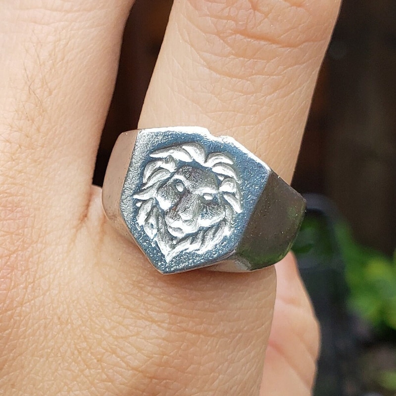 Noble Signet Ring - Etsy