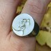 Orcish Princess Wax Seal Signet Ring - Etsy