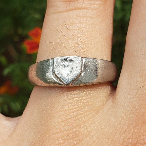 Knight Mouse Wax Seal Signet Ring - Etsy