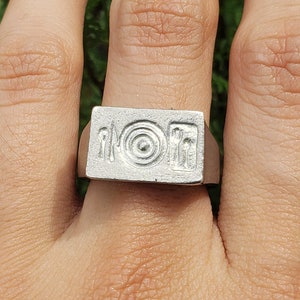 Place Setting Wax Seal Signet Ring - Etsy