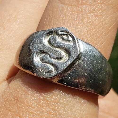 Bunny Rabbit Wax Seal Signet Ring | Etsy