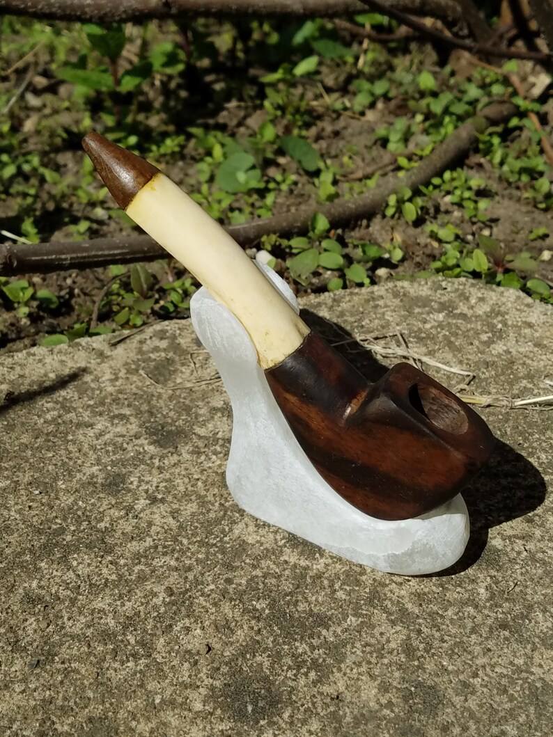 Ebony Pearl pipe - Etsy