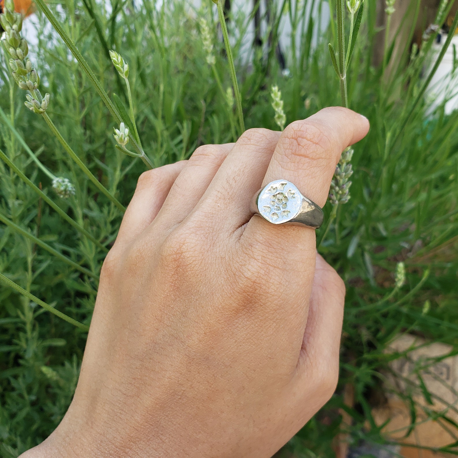 Tortoise Signet Ring - Etsy