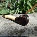 Ebony Pearl pipe - Etsy