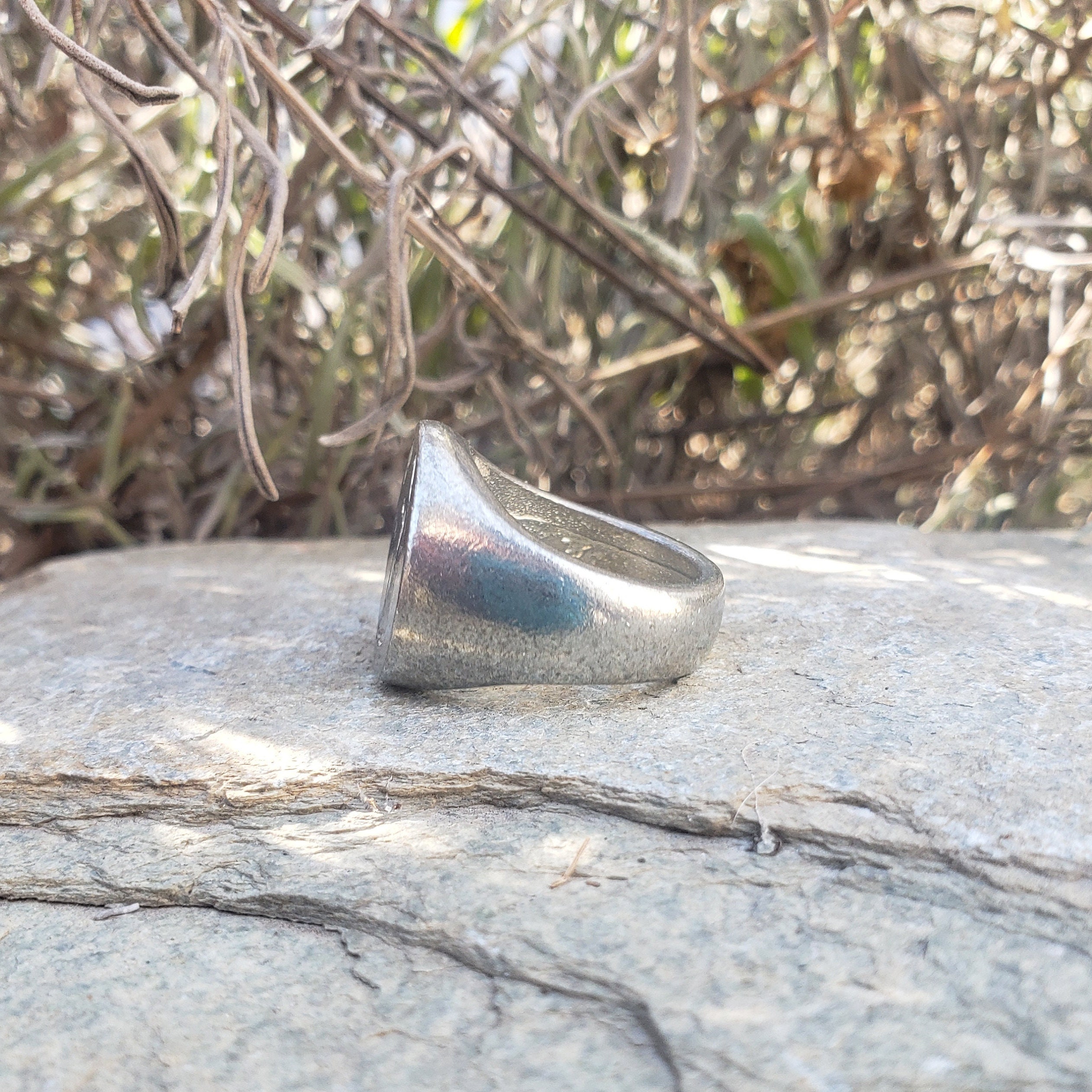 Death Memento Mori Wax Seal Signet Ring - Etsy Australia