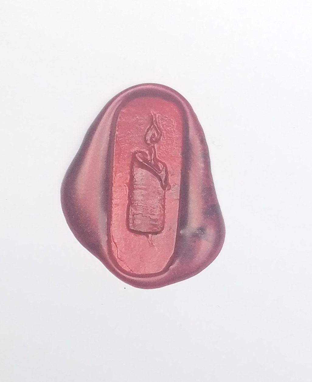 Candle wax seal signet ring | Etsy