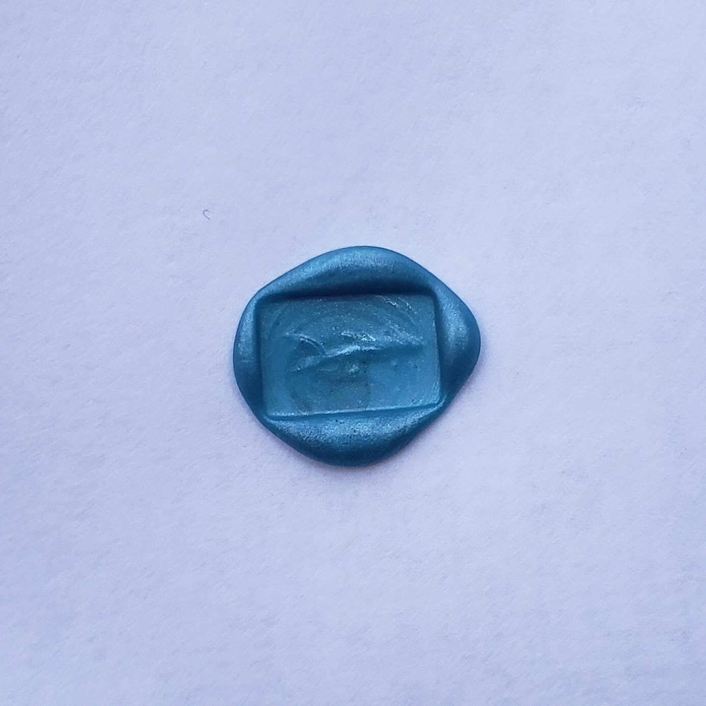 Mackerel Wax Seal Signet Ring - Etsy