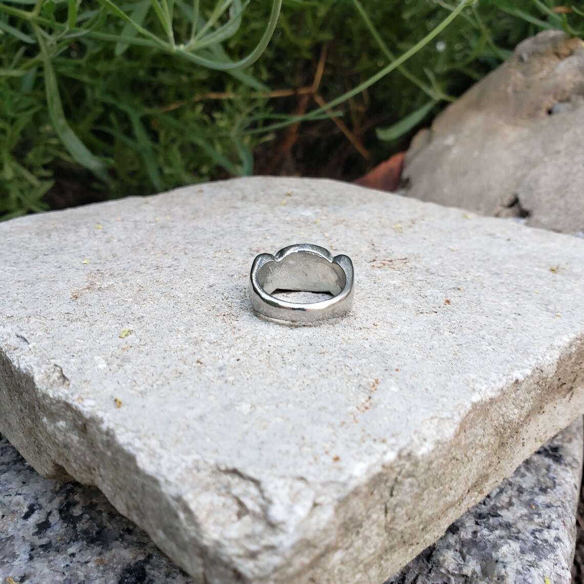 Bunny rabbit wax seal signet ring | Etsy