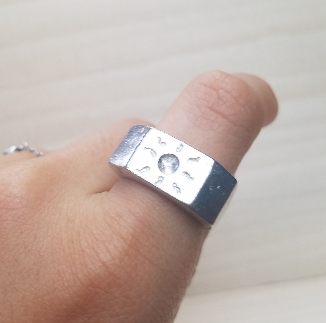 Solar Zygote Wax Seal Signet Ring - Etsy