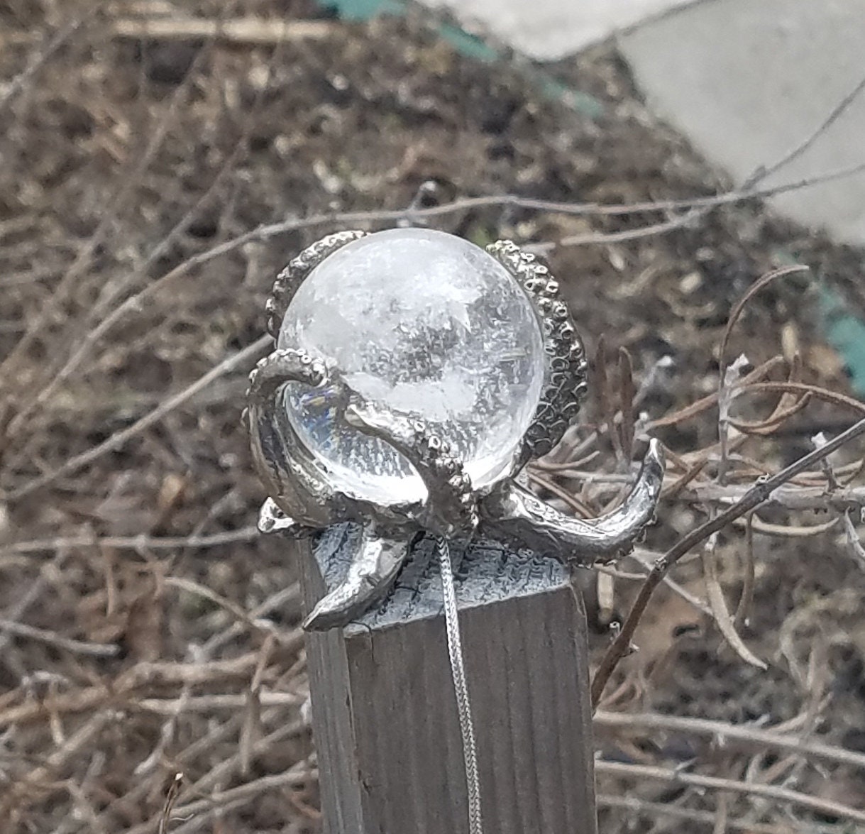 Crystal ball of conjuring | Etsy
