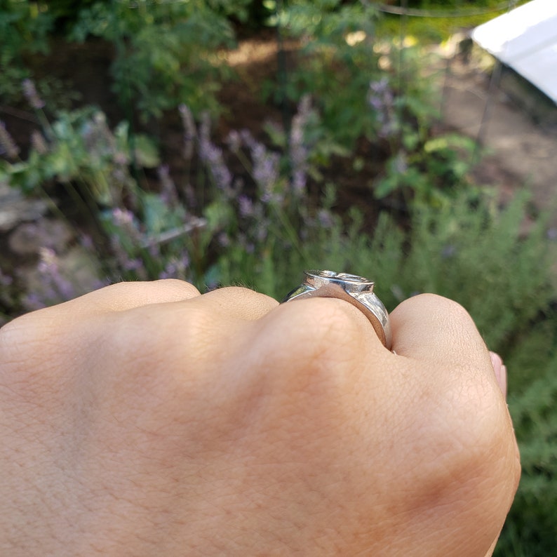 Sphinx Wax Seal Signet Ring | Etsy