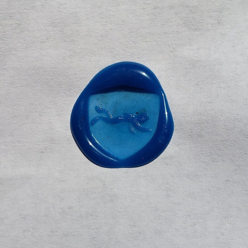 Scuba Diver Wax Seal Signet Ring - Etsy