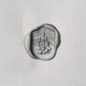 Cloud Castle Wax Seal Signet Ring - Etsy