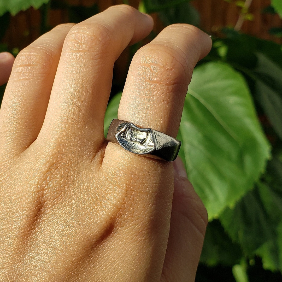 Orc's Kiss Signet Ring - Etsy