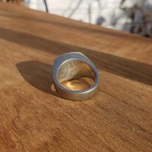 Scythe Wax Seal Signet Ring - Etsy