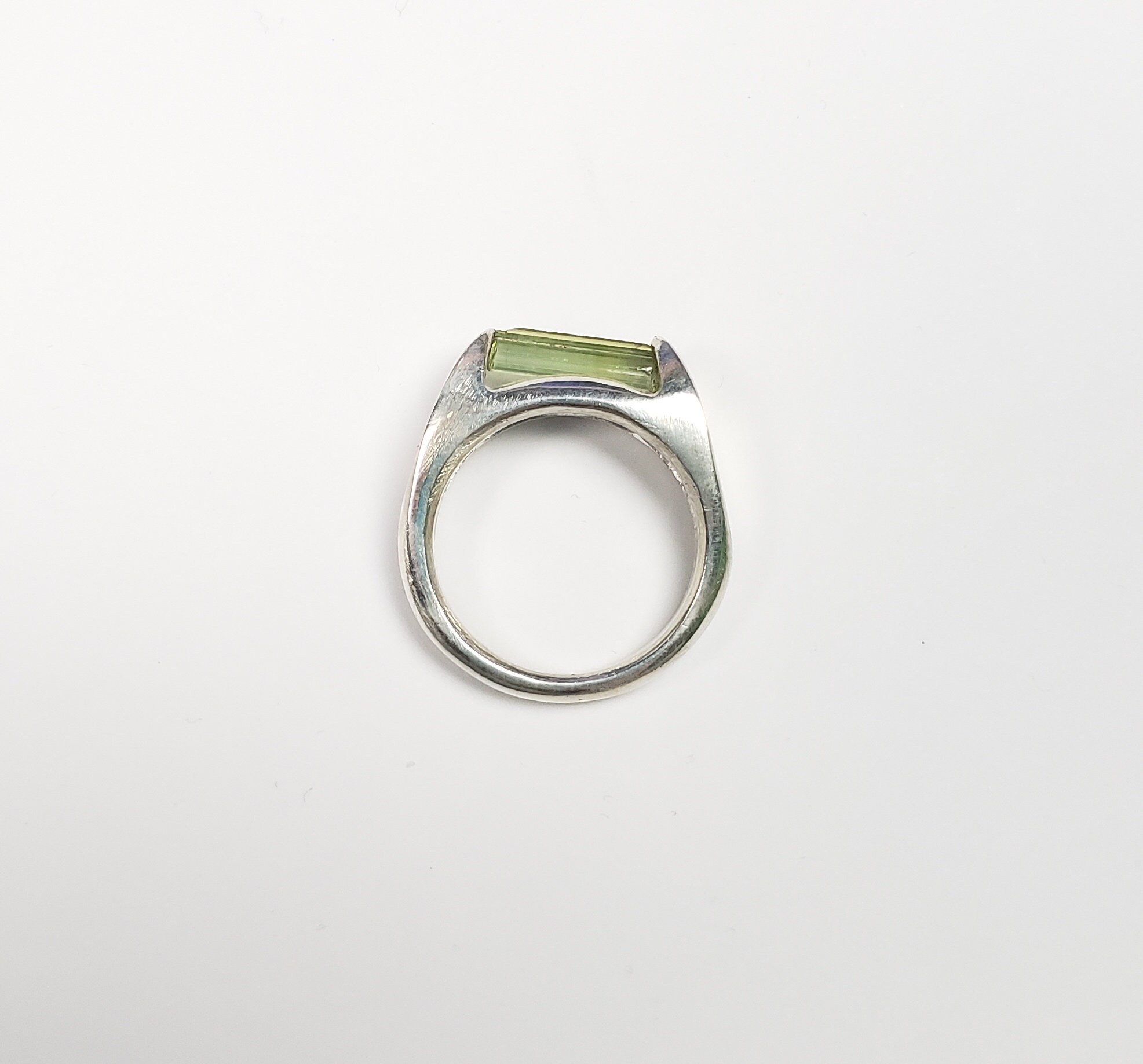 Raw tourmaline crystal ring | Etsy