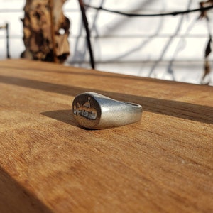 Submarine Wax Seal Signet Ring - Etsy