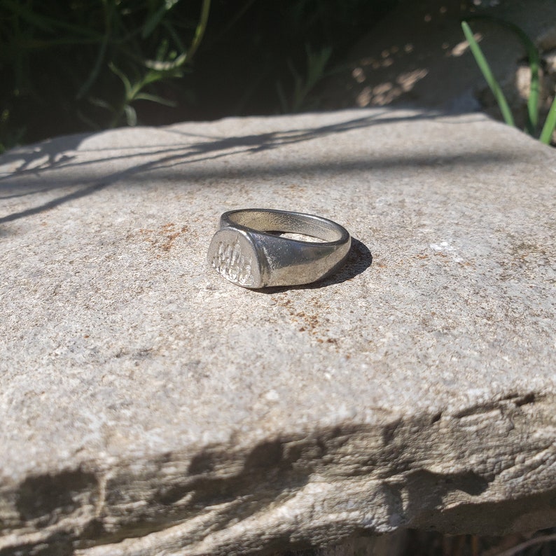 City Under a Dome Signet Ring - Etsy