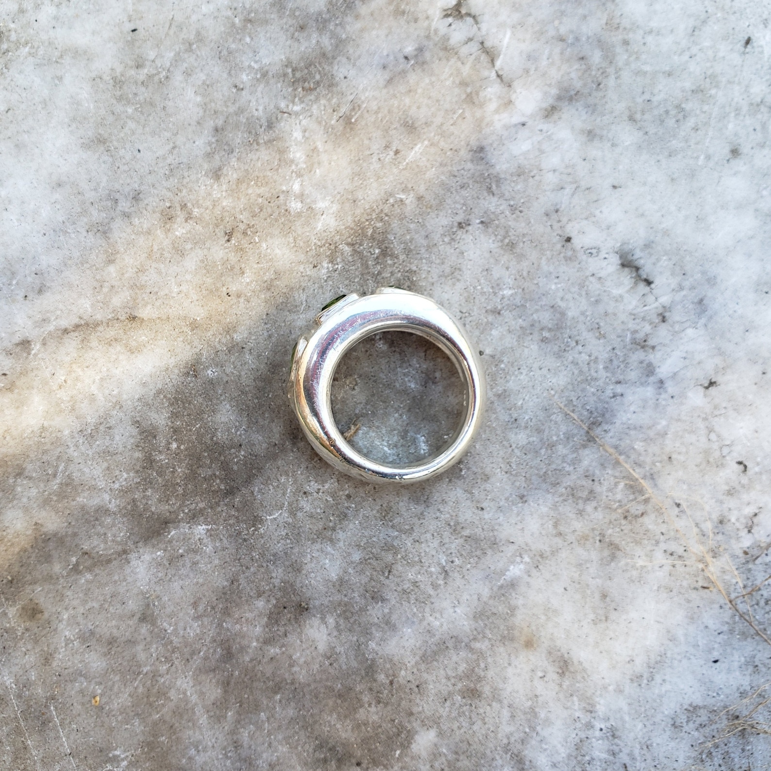 Fantasy Cut Peridot Ring - Etsy