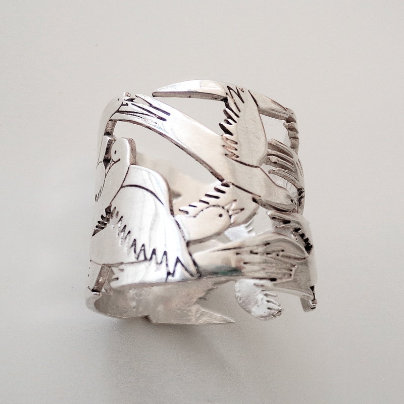Bird Ring - Etsy