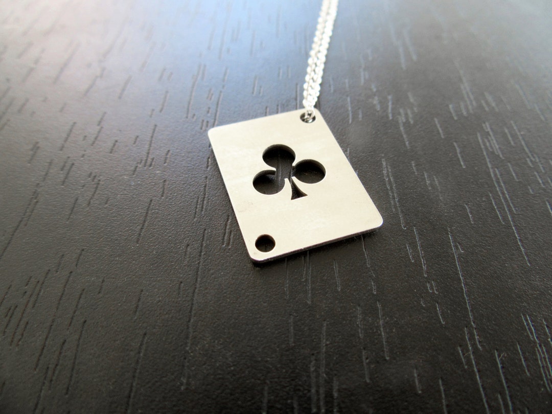 Club Necklace | Authentic Necklace |club Symbol Pendant |trefle ...