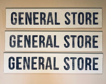 General store signs | Etsy