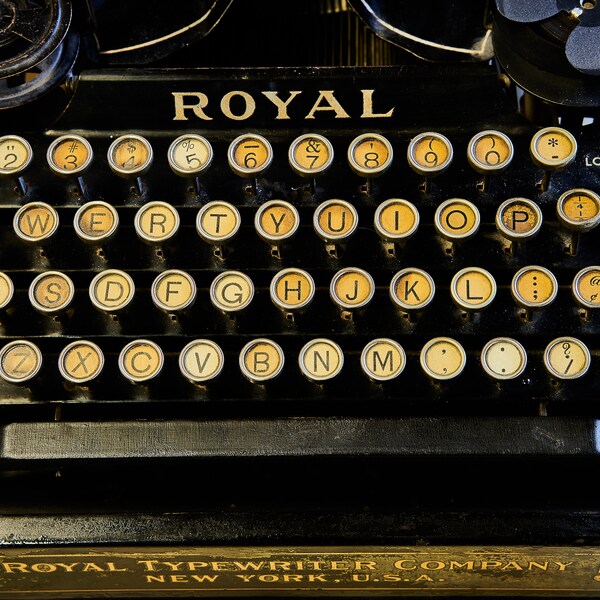 Modern Typewriter - Etsy