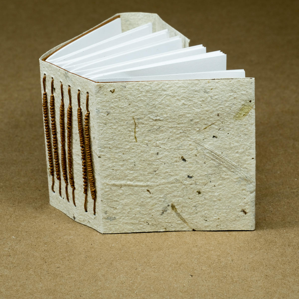 TINY TACKET BOOK | hand-made-paper cover 144 ~2.5x2.5 pages w/ clasp ...